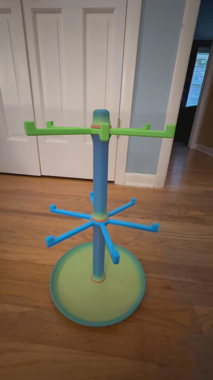 Modular Spinning Keychain Display (DIGITAL STL DOWNLOAD) – Raditive Prints